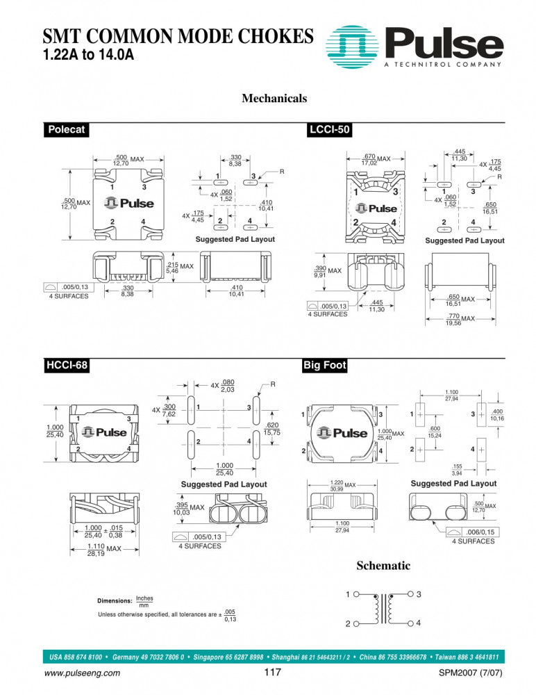 PULSE P0473 datasheet page 2