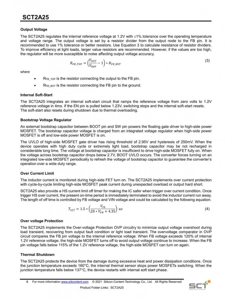 SCT2A25STER datasheet page 8