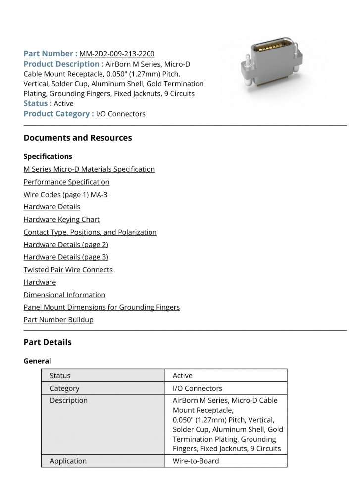 Technical document image 1 for MM-2D2-009-213-2200