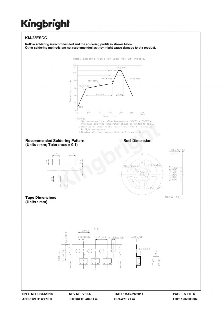 KM-23ESGC datasheet page 5