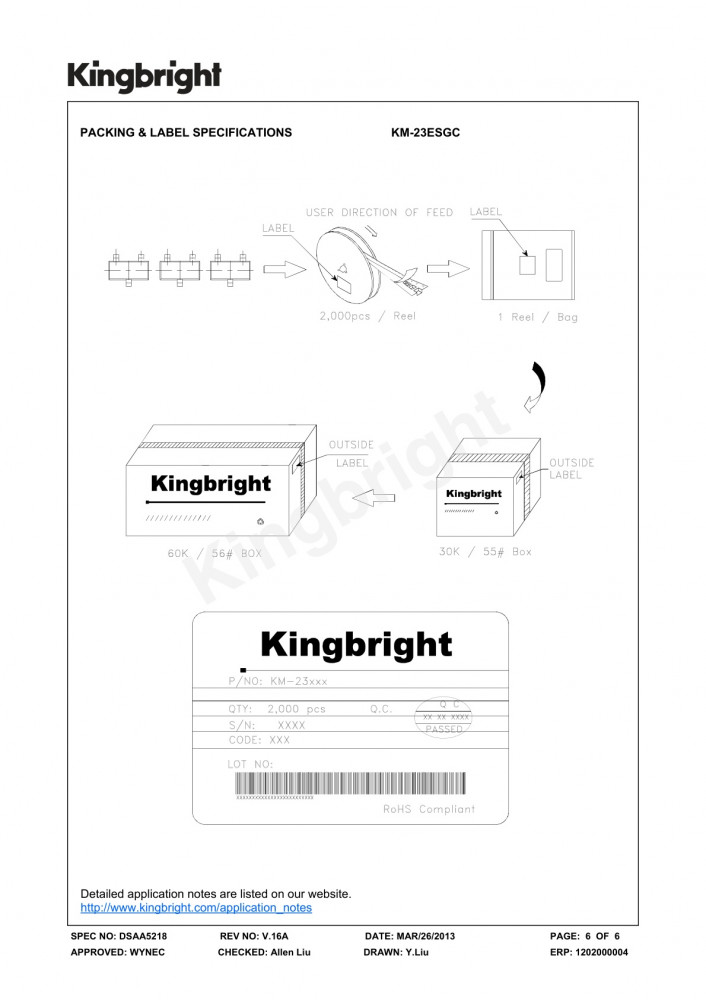 KM-23ESGC datasheet page 6