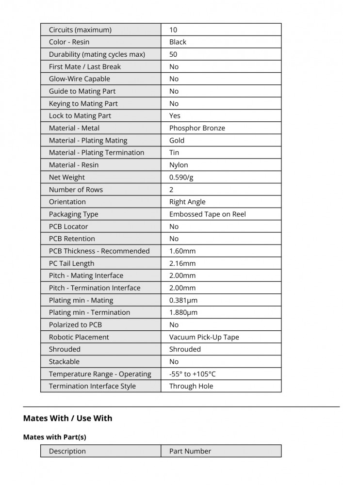 MOLEX 878331027 technical document page 3