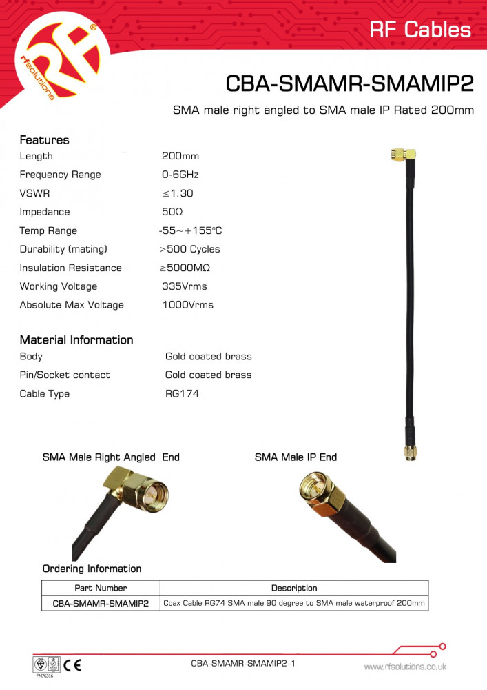 CBA-SMAMR-SMAMIP2 product documentation image, page 1