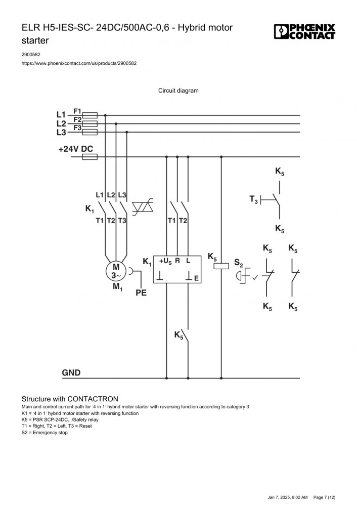 Phoenix Contact 2900582 technical document page 7