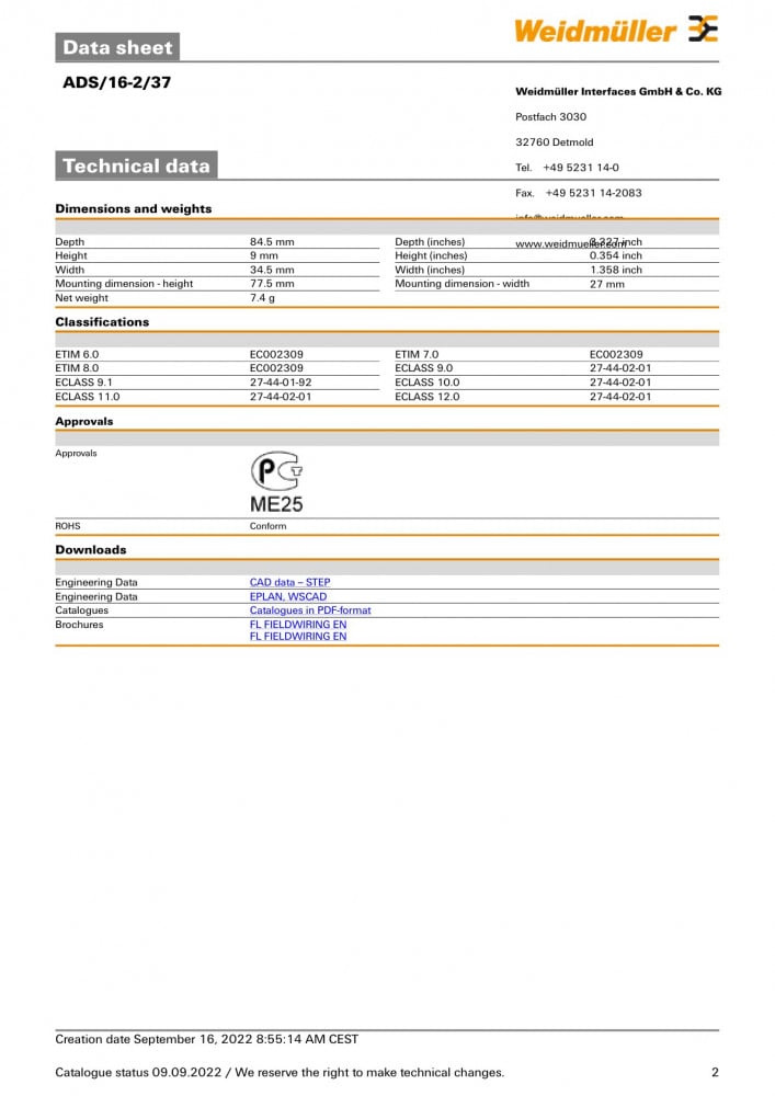 ADS/16-2/37 technical document page 2