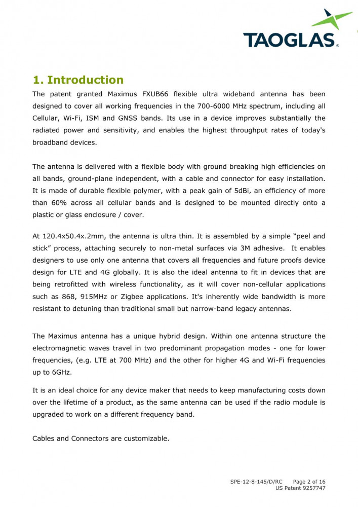 FXUB66.01.0150C technical document page 2