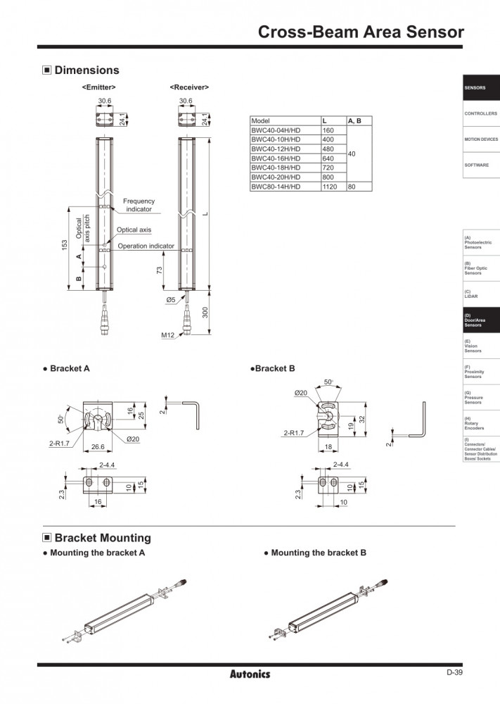 BWC40-10HD technical document page 3