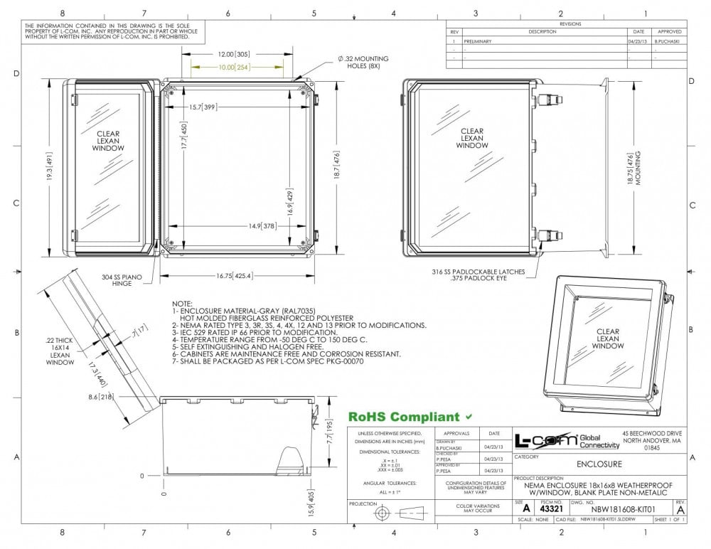 NBW181608-KIT01 technical documentation page