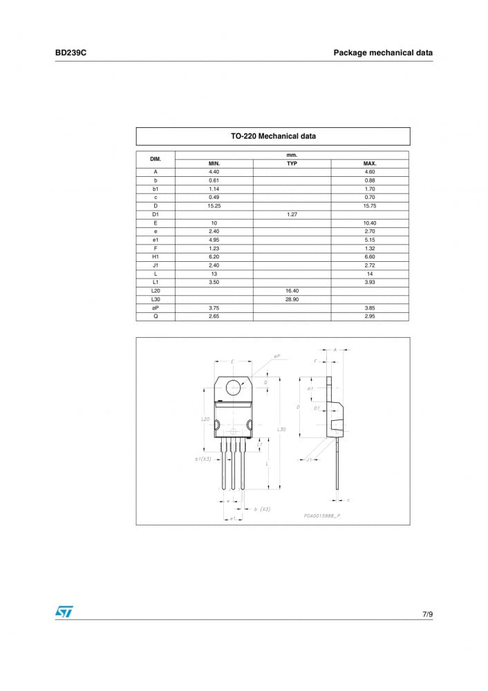 BD239C datasheet page 7