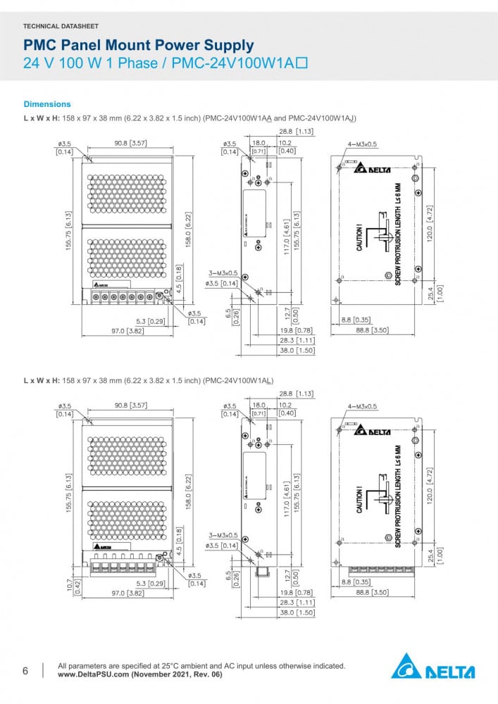 DELTA PMC datasheet page 6