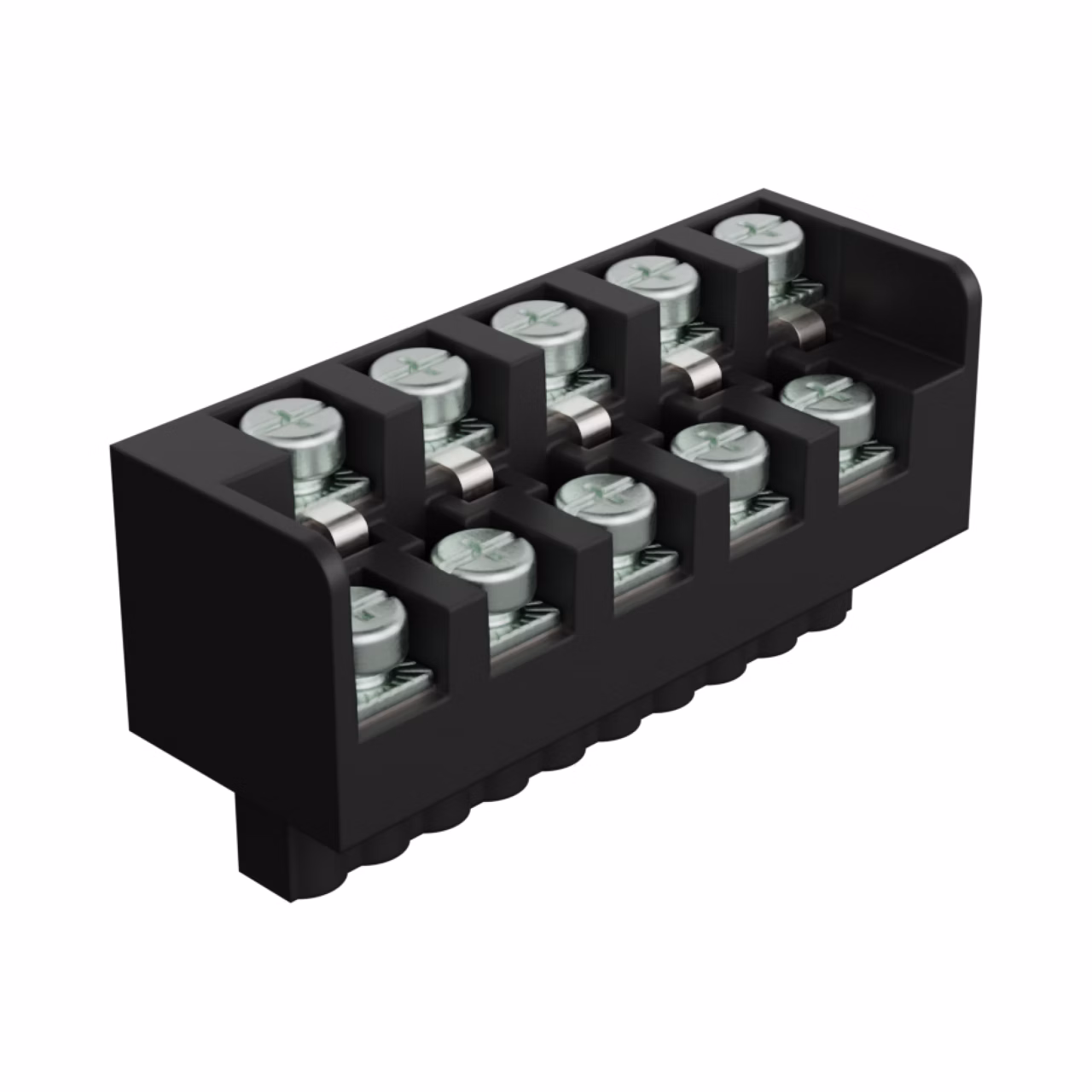 5.08mm Pitch Beau EuroMate Pluggable Terminal Block, Dual Level, 90° Wire Entry, 10 Circuits for sale