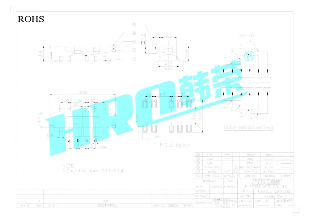 K3-2410S-F1 technical document