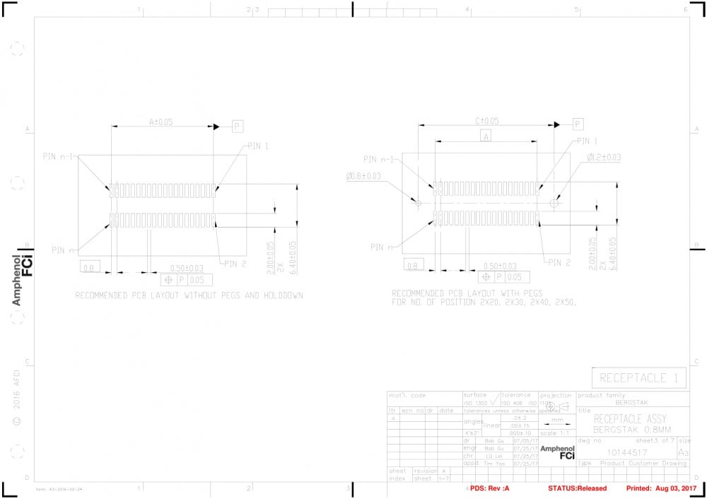 Amphenol 10144517 drawing page 3