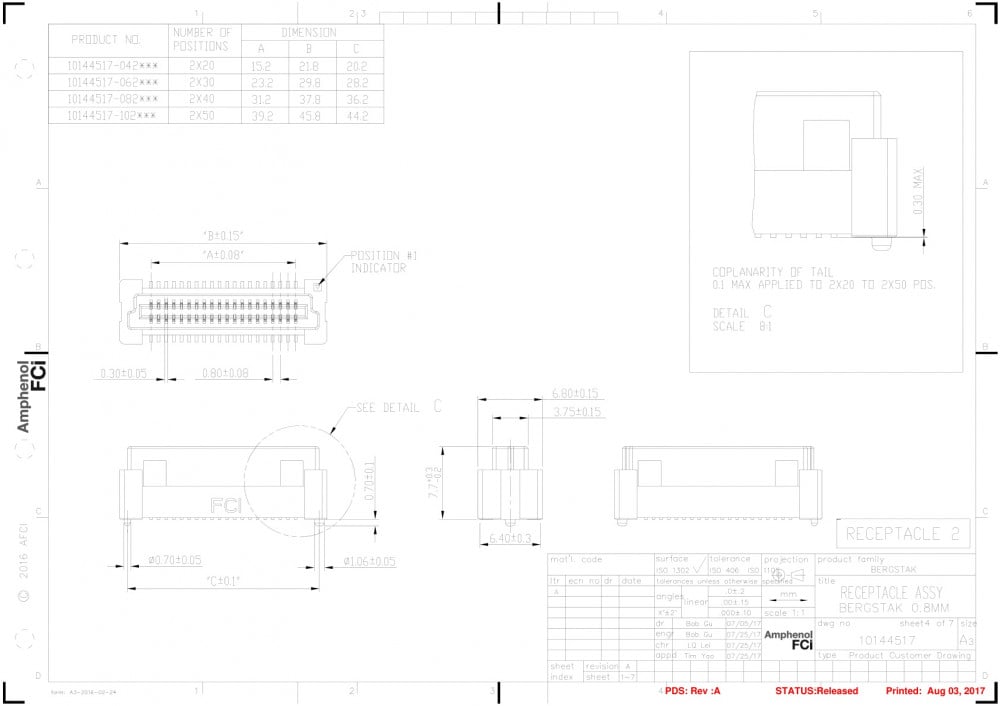 Amphenol 10144517 drawing page 4