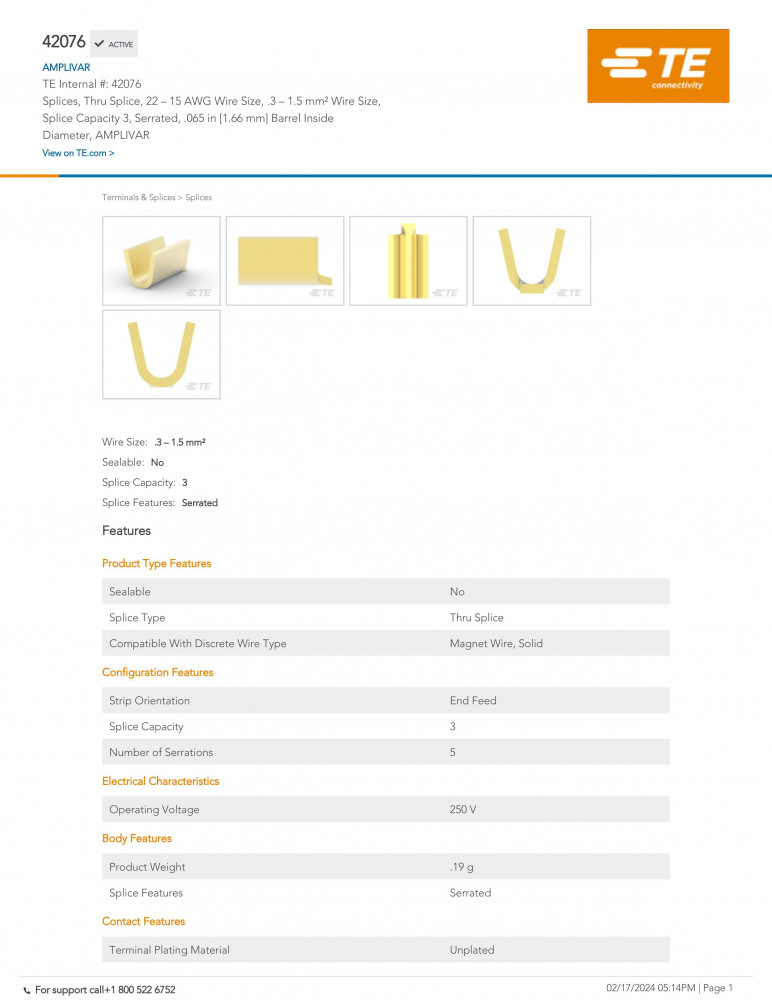 42076 technical document page 1