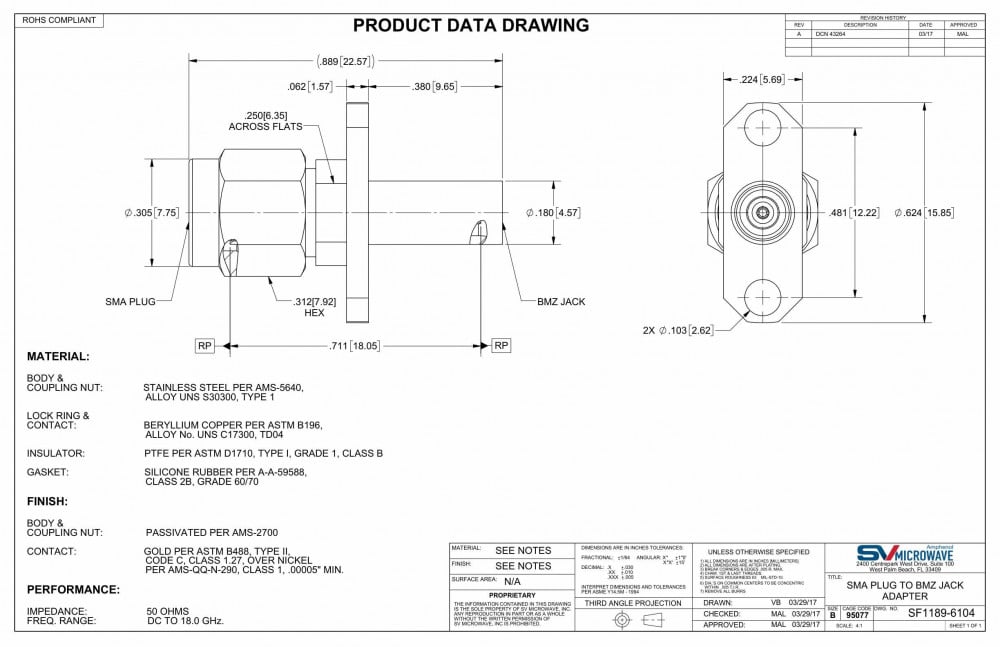 SF1189-6104 technical document preview