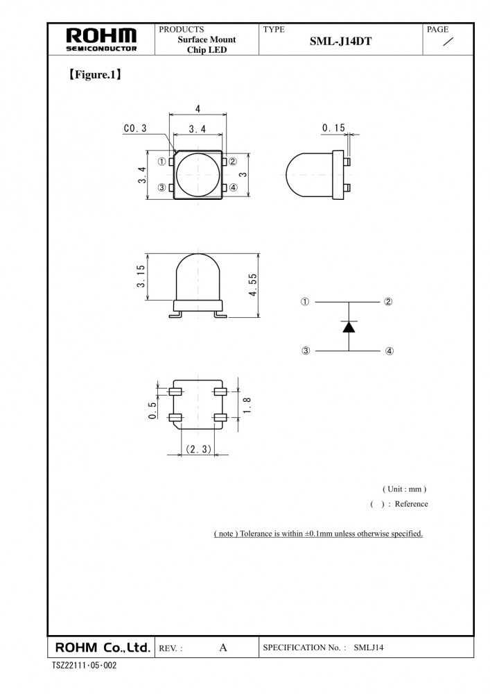SML-J14DTT96 specification page 2