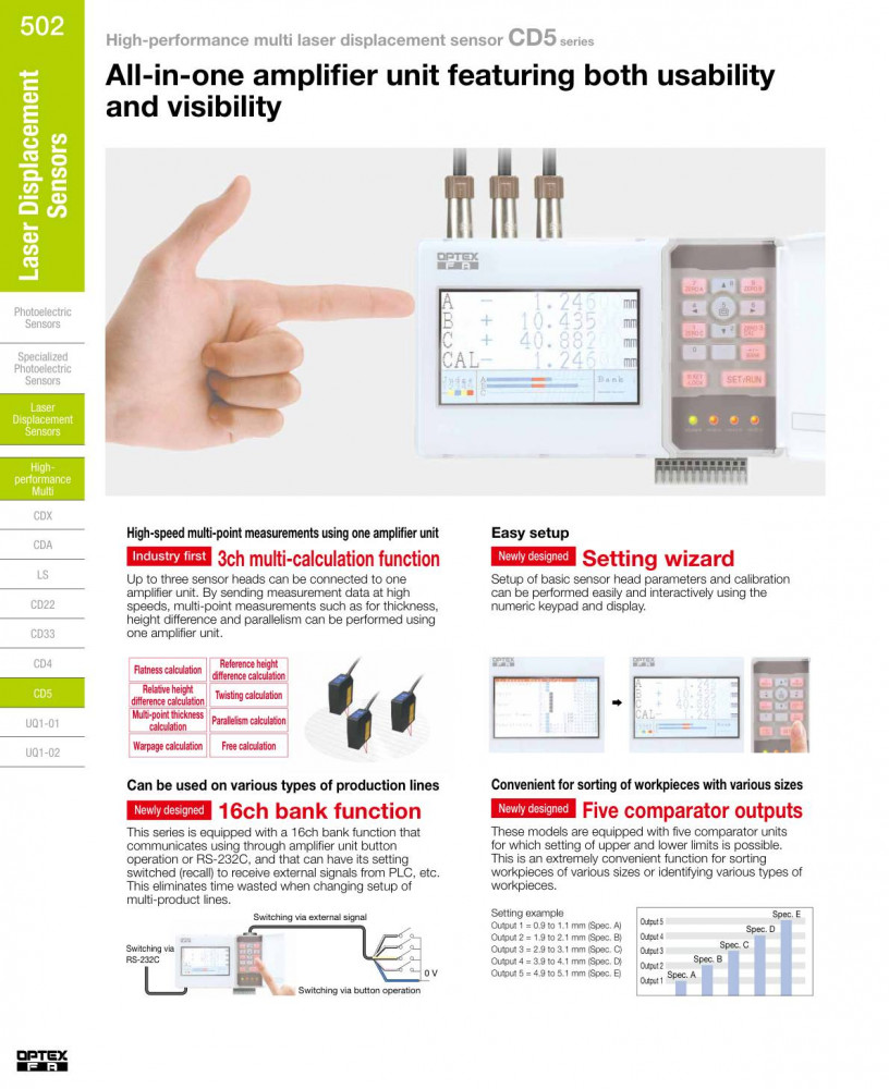 CD5 Series document page 5