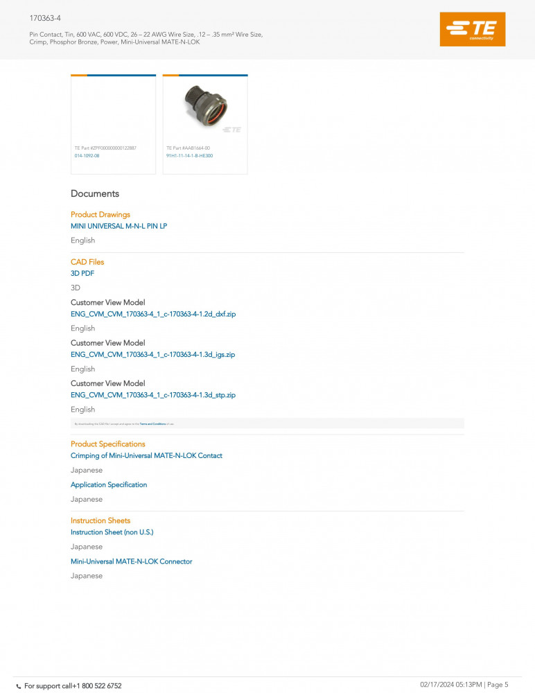 170363-4 technical document page 5