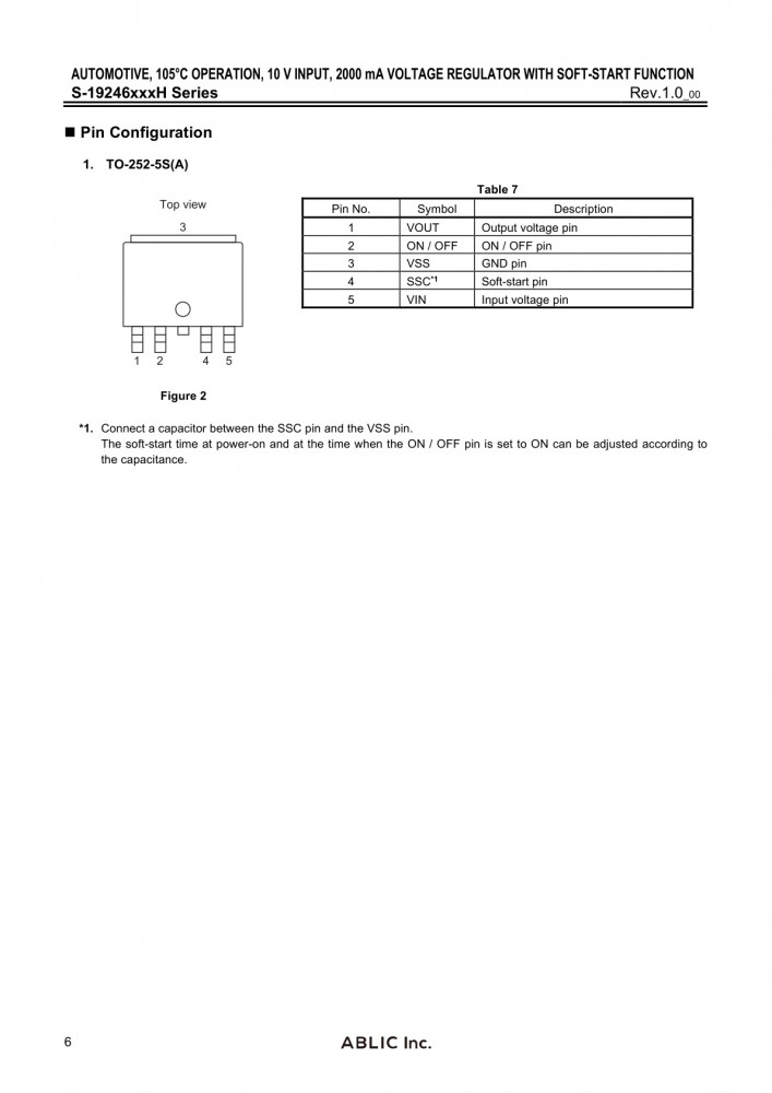 ABLIC S-19246xxxH datasheet page 6