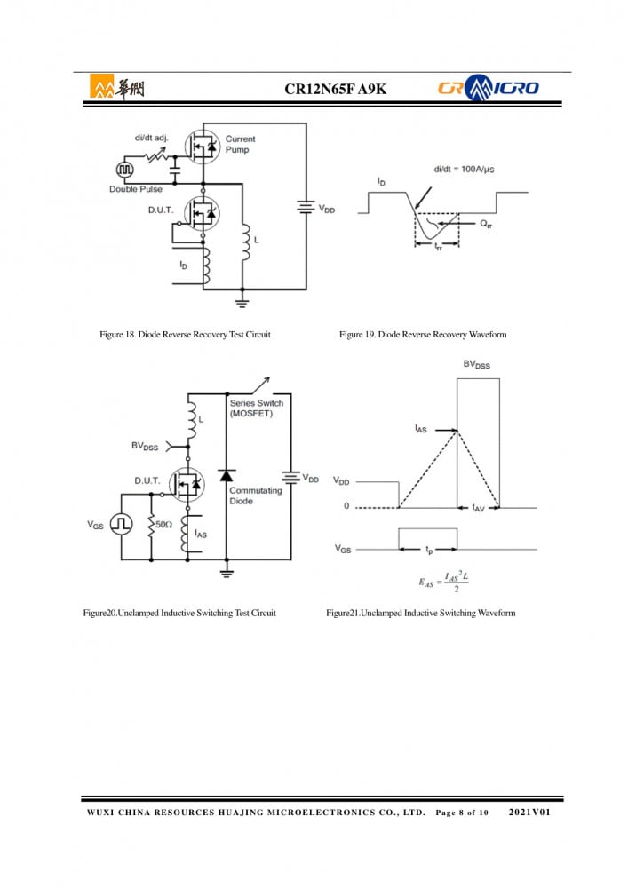 CR12N65FA9K datasheet page 8
