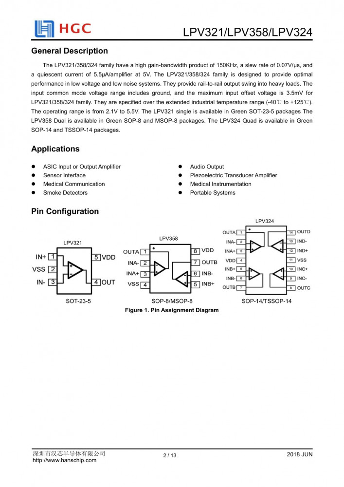 LPV358CDRG datasheet page 2