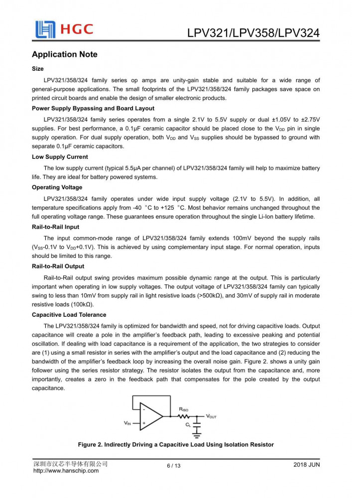 LPV358CDRG datasheet page 6