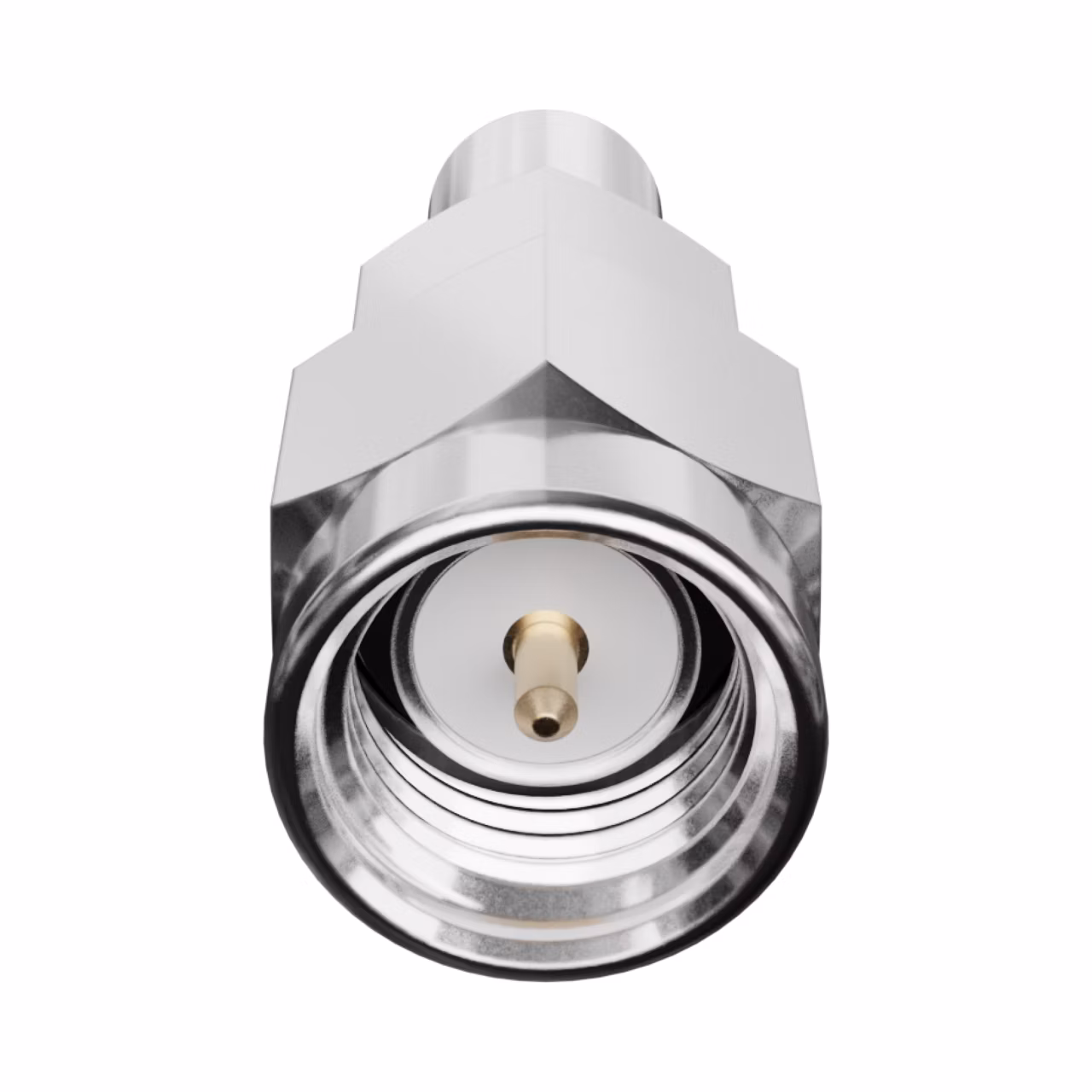 SMA Plug-to-MMCX Plug, Between-Series Adapter, Straight, Bag, 50 Ohms for sale