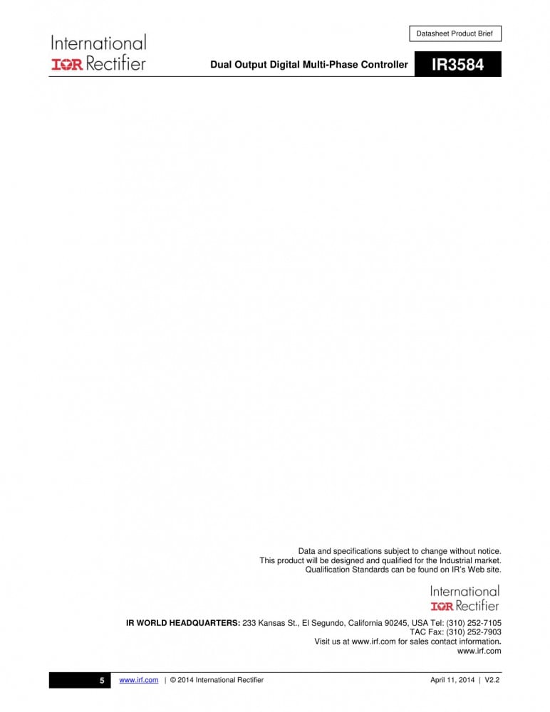 IR3584 technical document page 5