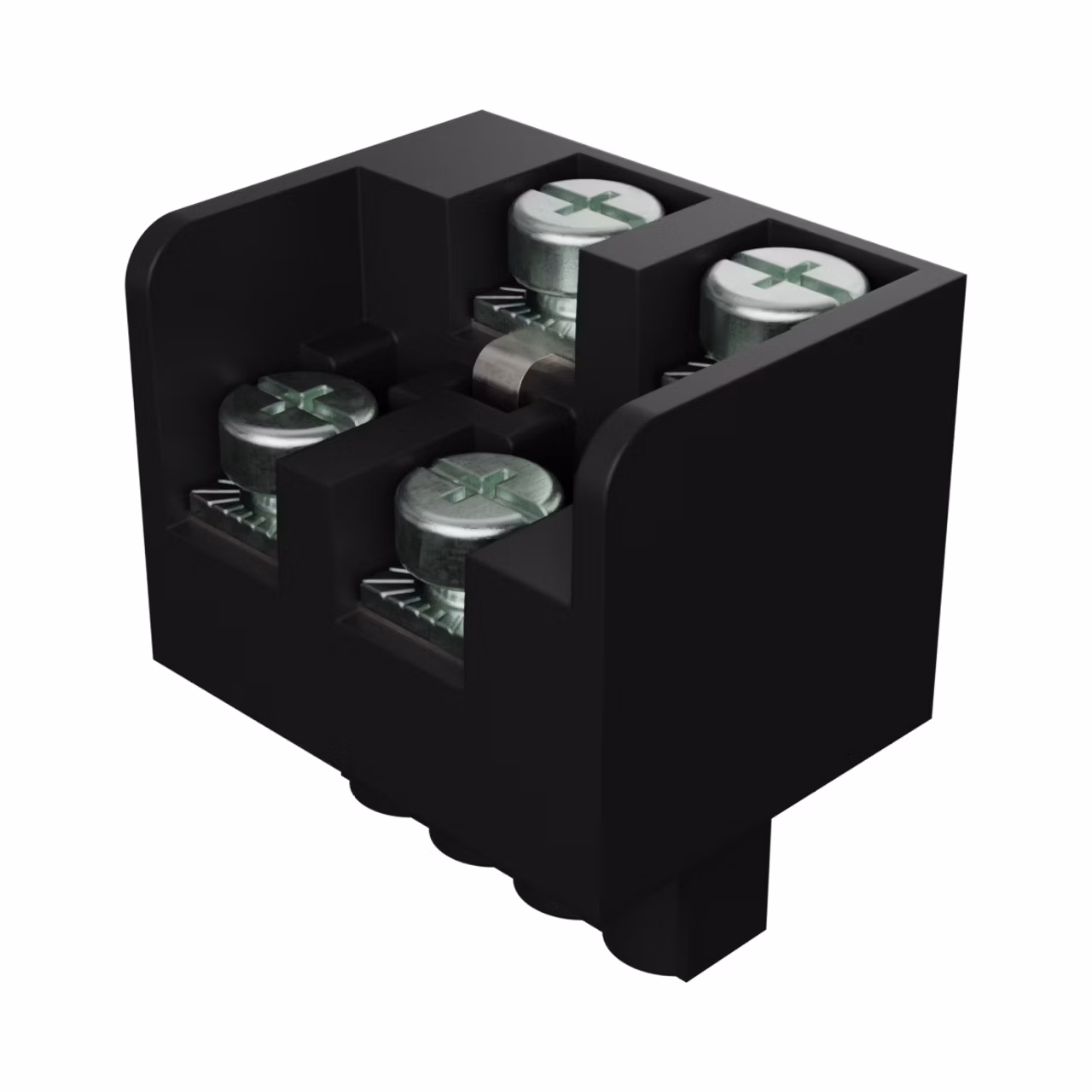 5.08mm Pitch Beau EuroMate Pluggable Terminal Block, Dual Level, 90° Wire Entry, 4 Circuits for sale