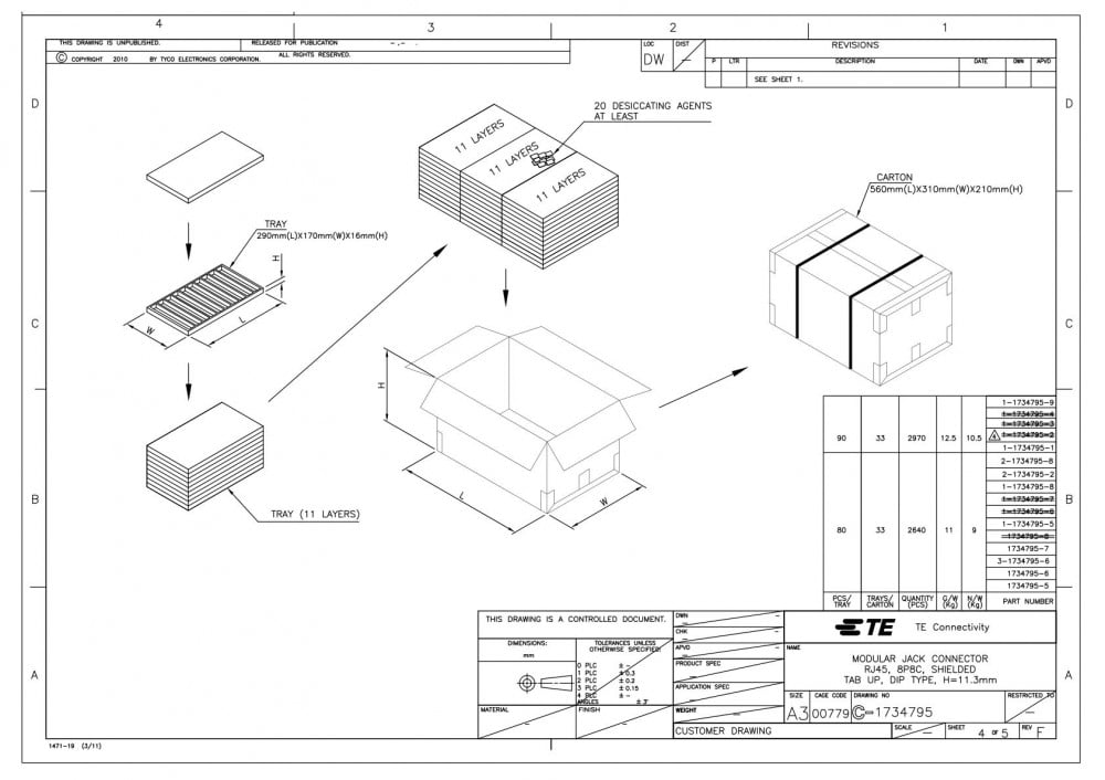 TE Connectivity 1734795-1 drawing page 4