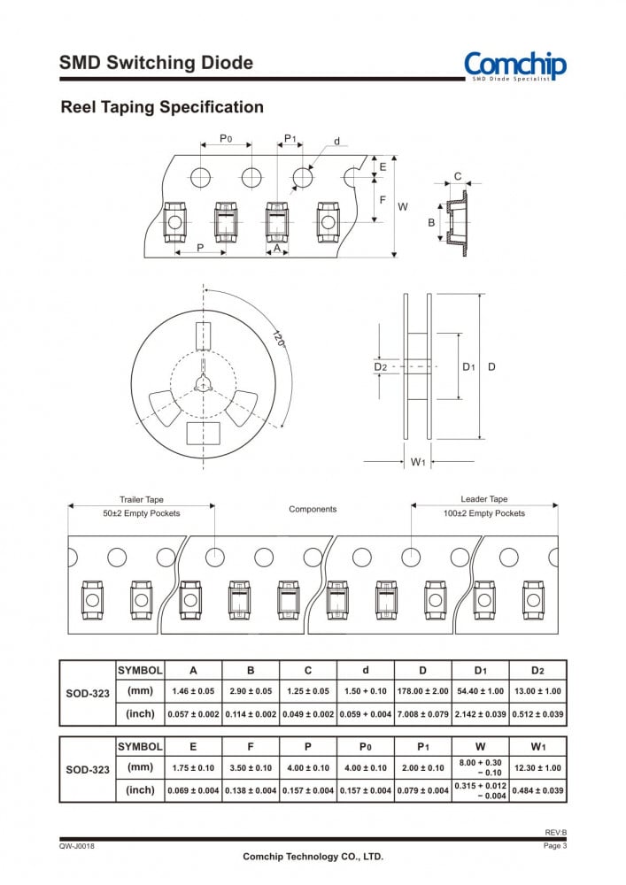 1N4148WS-HF datasheet page 3