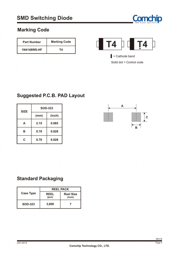 1N4148WS-HF datasheet page 4