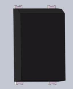 DIODES RDBF34-13 Bridge Rectifier Chip
