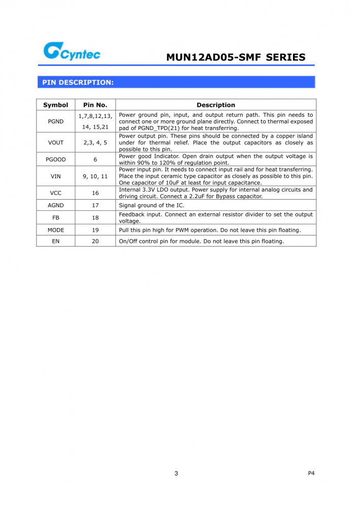 MUN12AD05-SMFH datasheet page 3