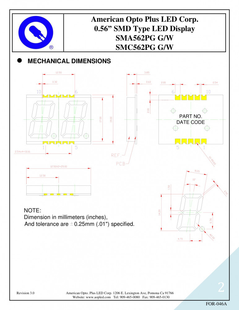 SMC562PG datasheet page 2