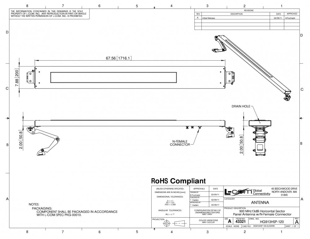 HG913HSP-120 product documentation page