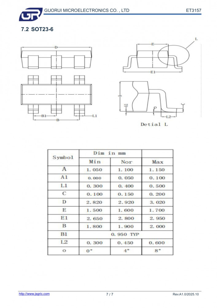 ET3157 datasheet page 7