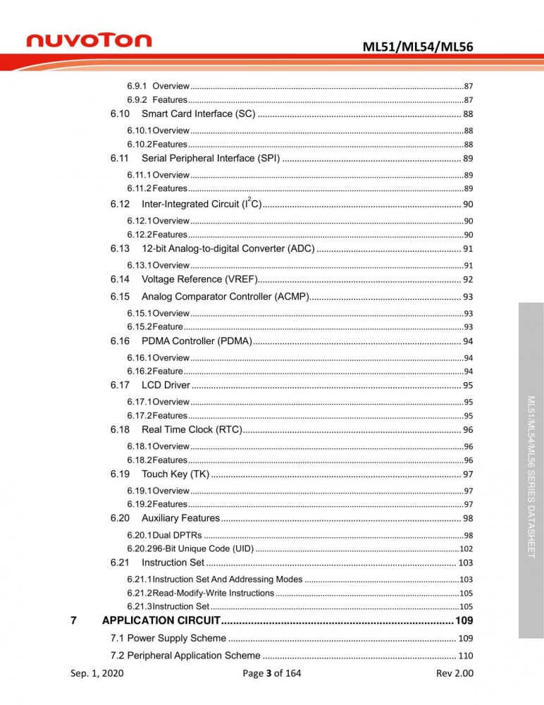 ML54SD1AE datasheet preview page 3