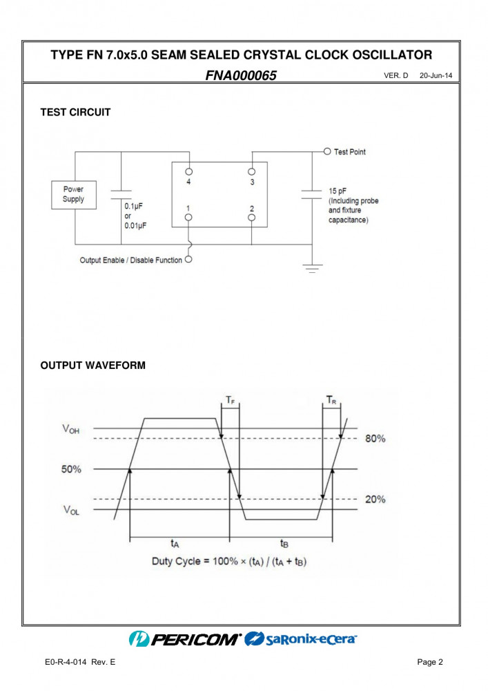 FNA000065 specification page 4