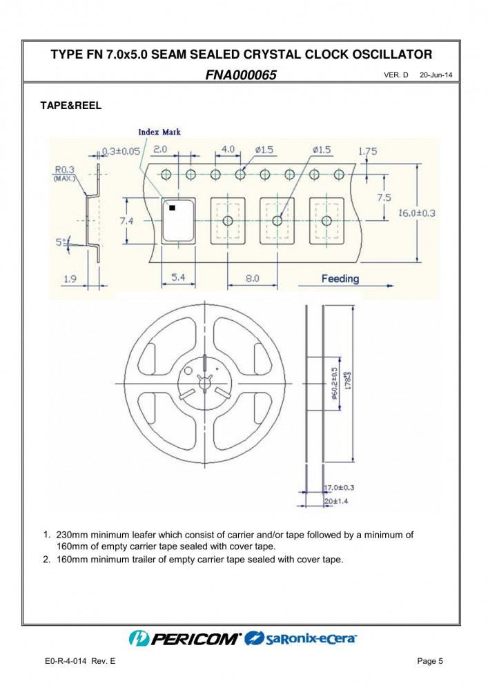 FNA000065 specification page 7