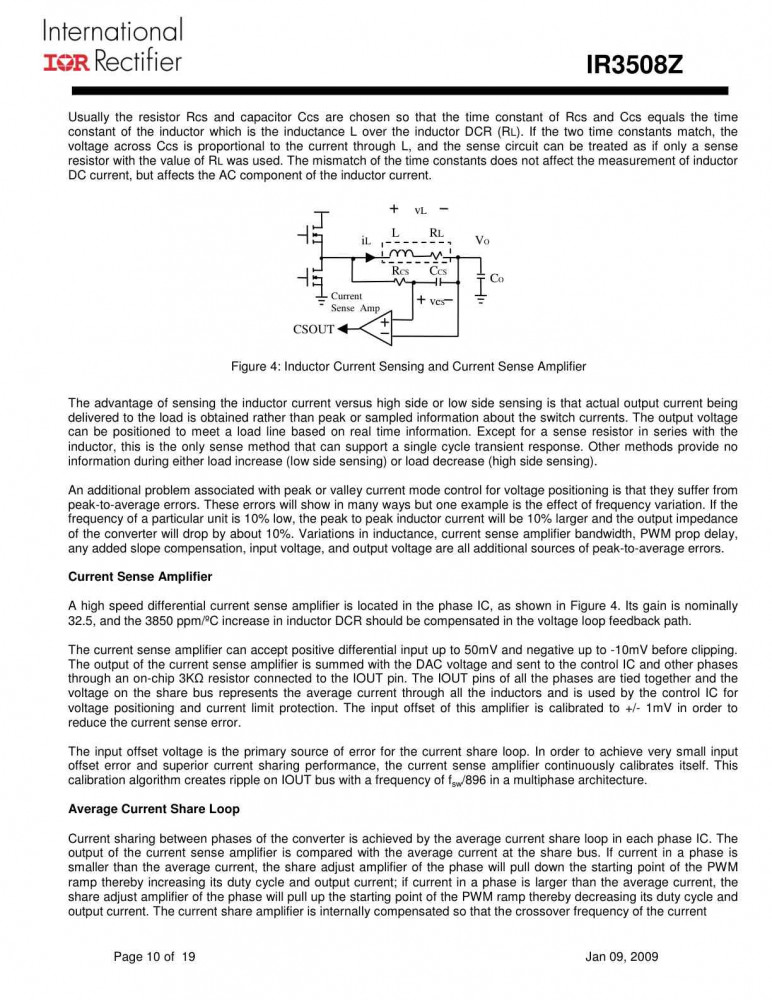 IR3508Z document page 10