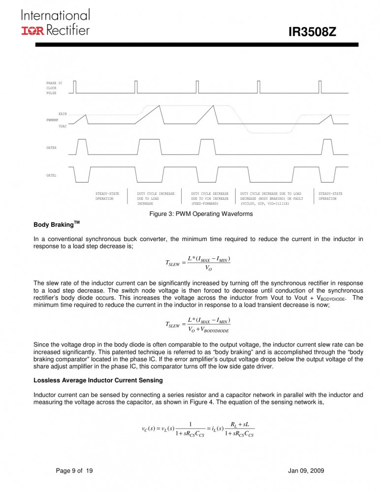 IR3508Z document page 9
