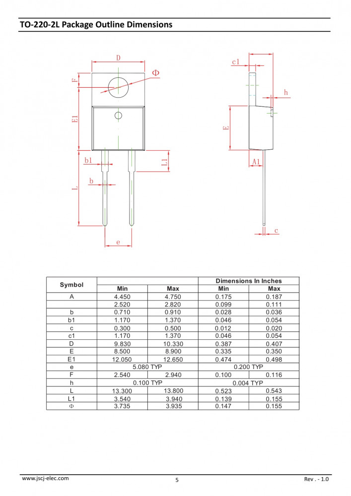 MUR10H60 datasheet page 5