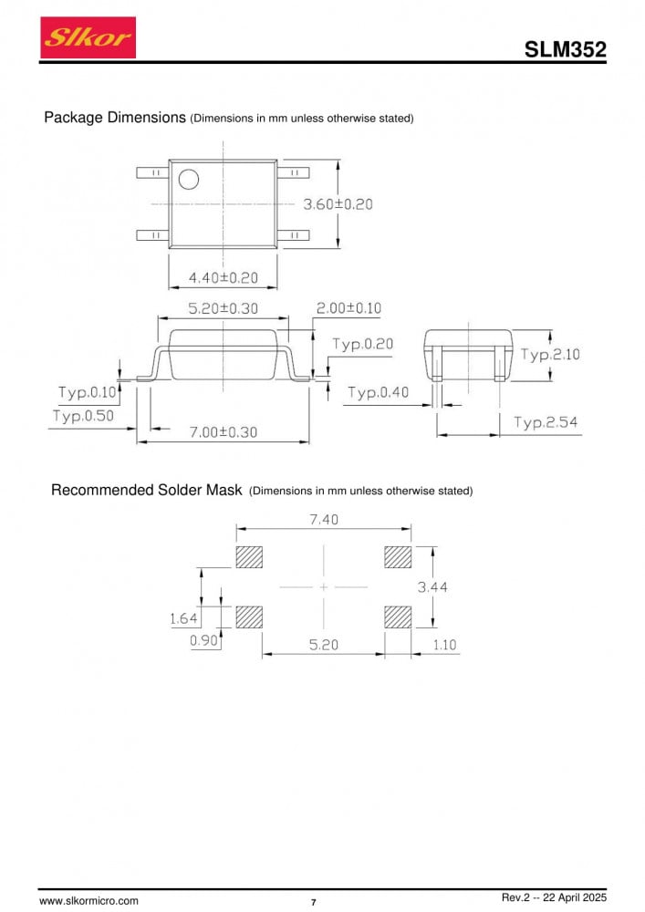 SLM352 datasheet page 7