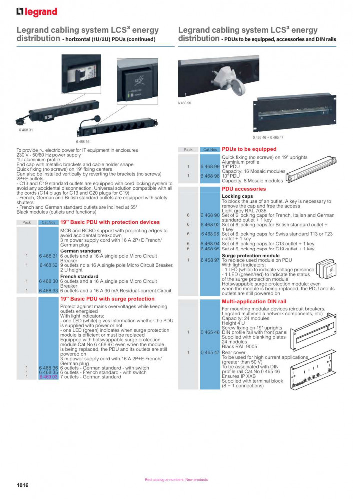 Legrand product documentation image for catalog 646896