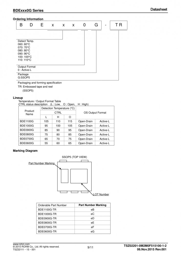 BDE0700G-TR datasheet page 9