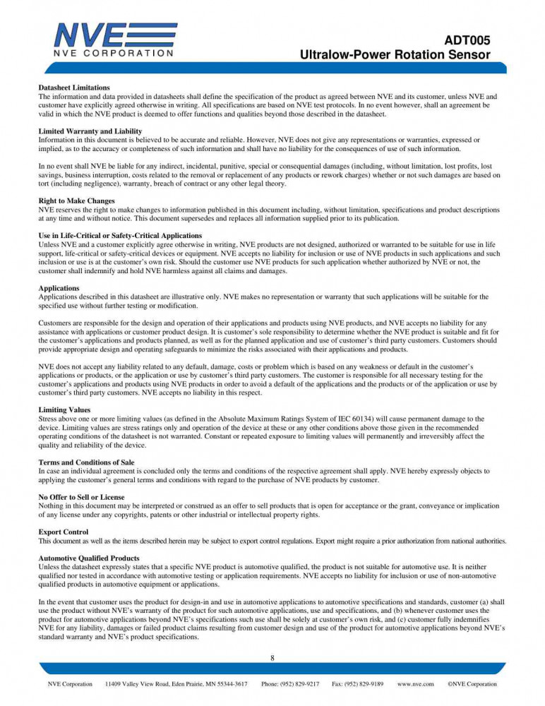 ADT005-10E datasheet page 8