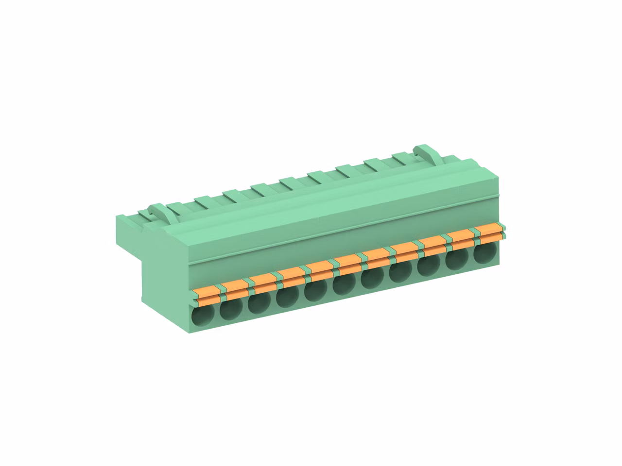 5.08mm Pitch Eurostyle Horizontal Plug, Spring-Type, In-Line, 11 Circuits for sale