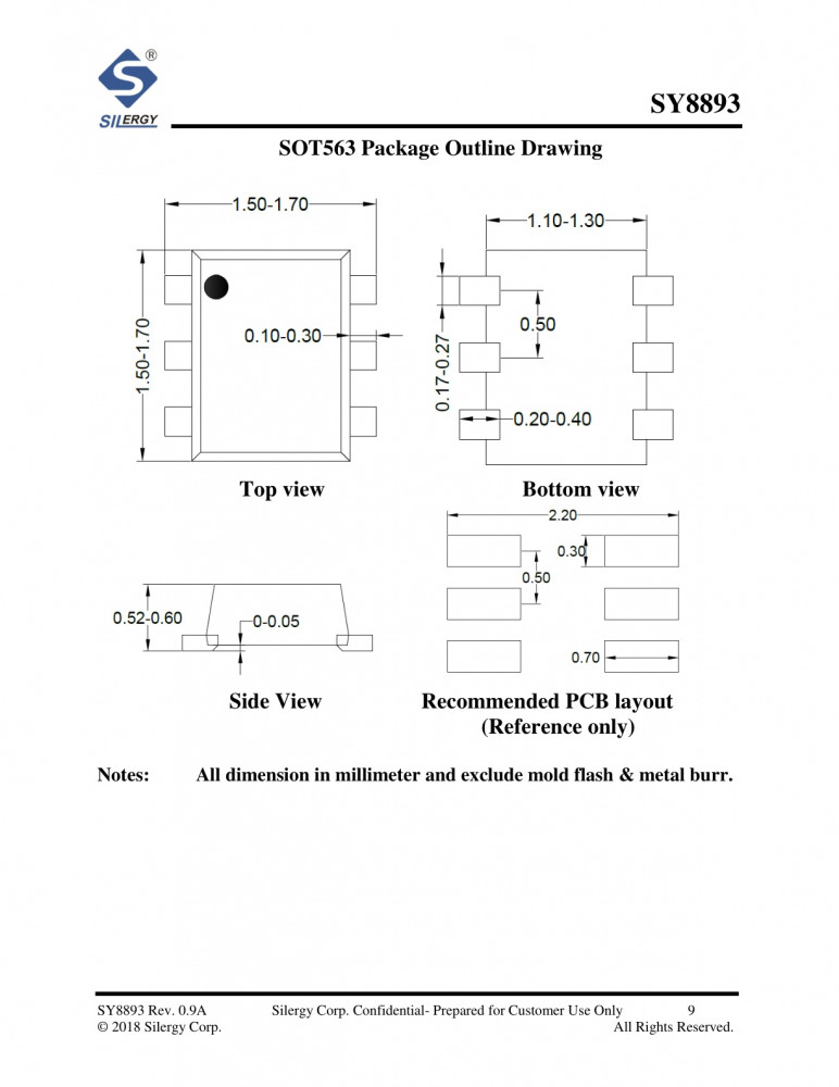 SY8893ARC datasheet page 9